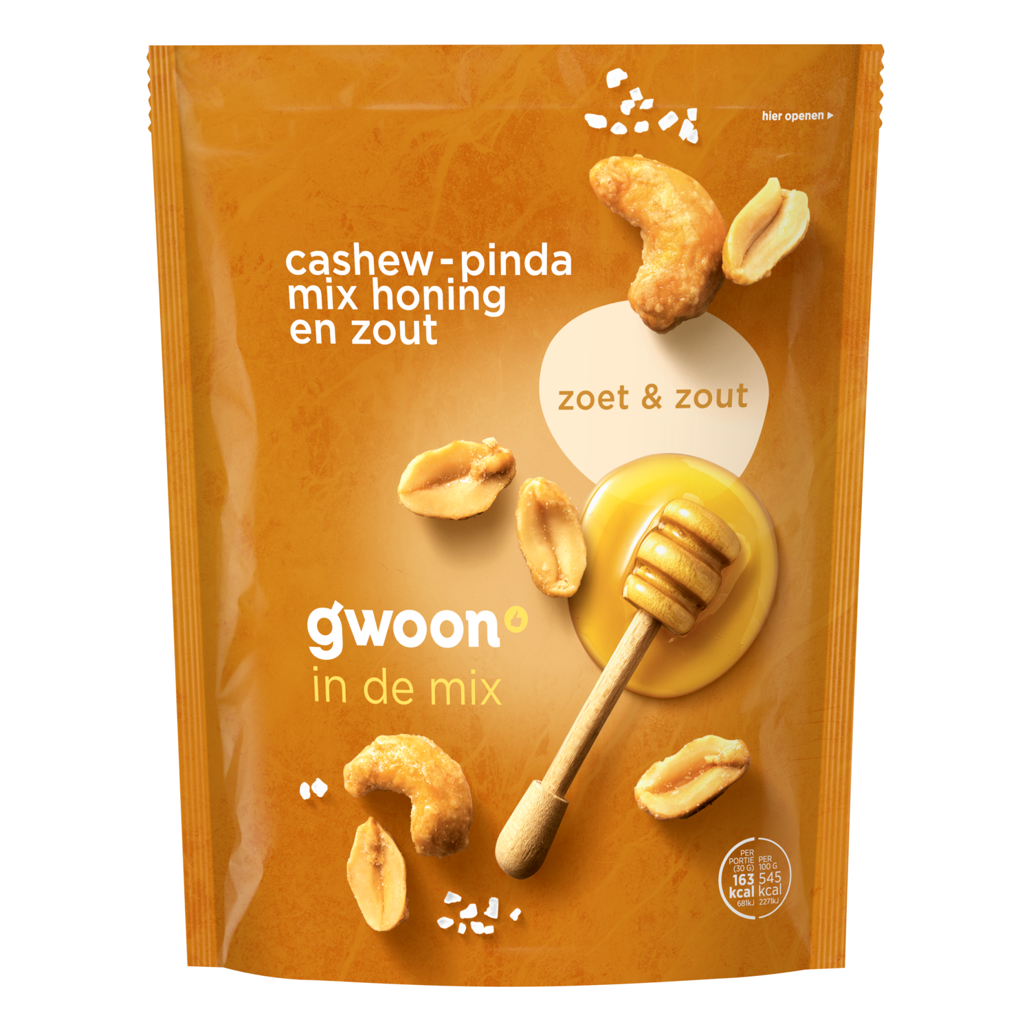 G'woon Cashew-pinda mix honing en zout bestellen?