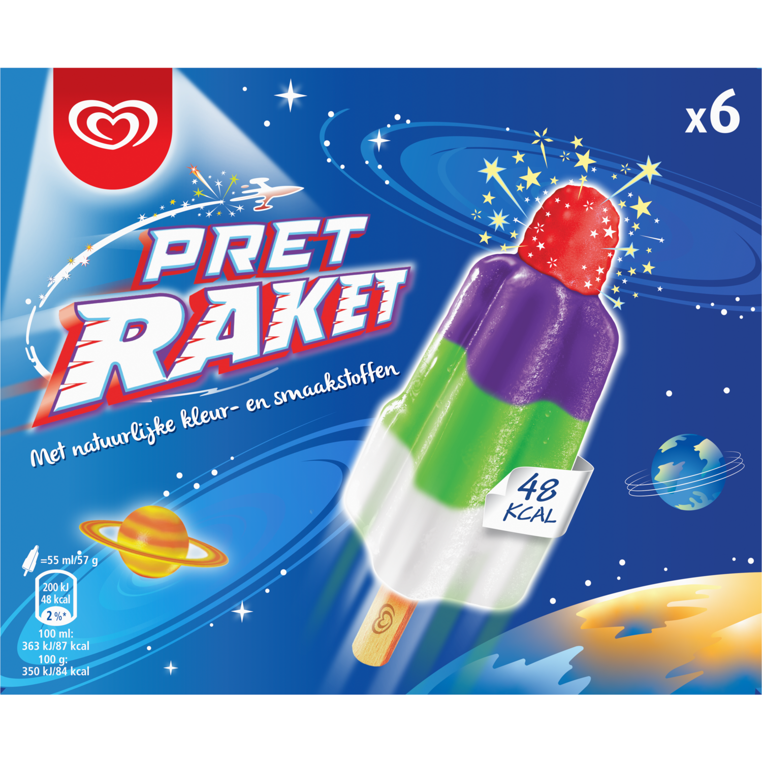 Ola Pret raket 6 st. DekaMarkt