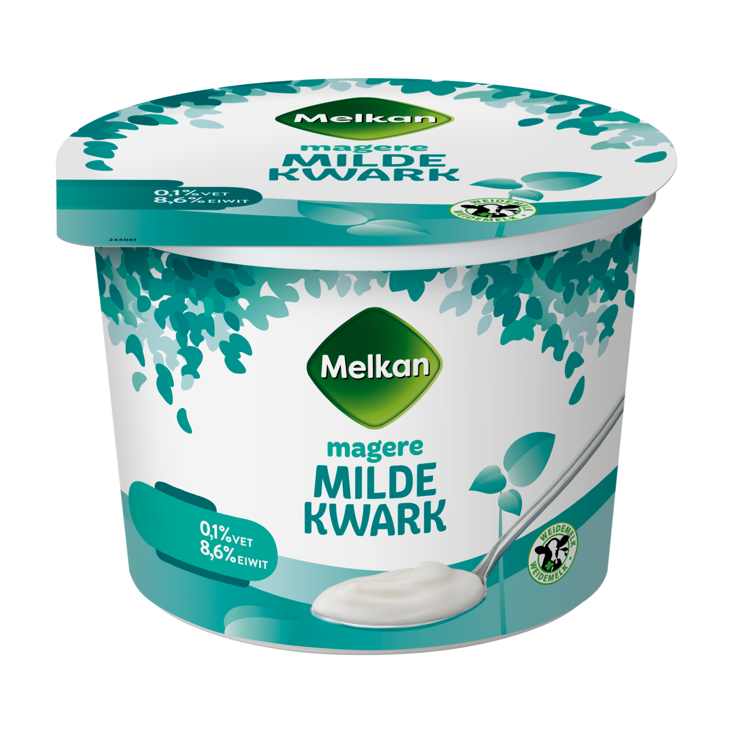 Melkan Milde franse kwark mager