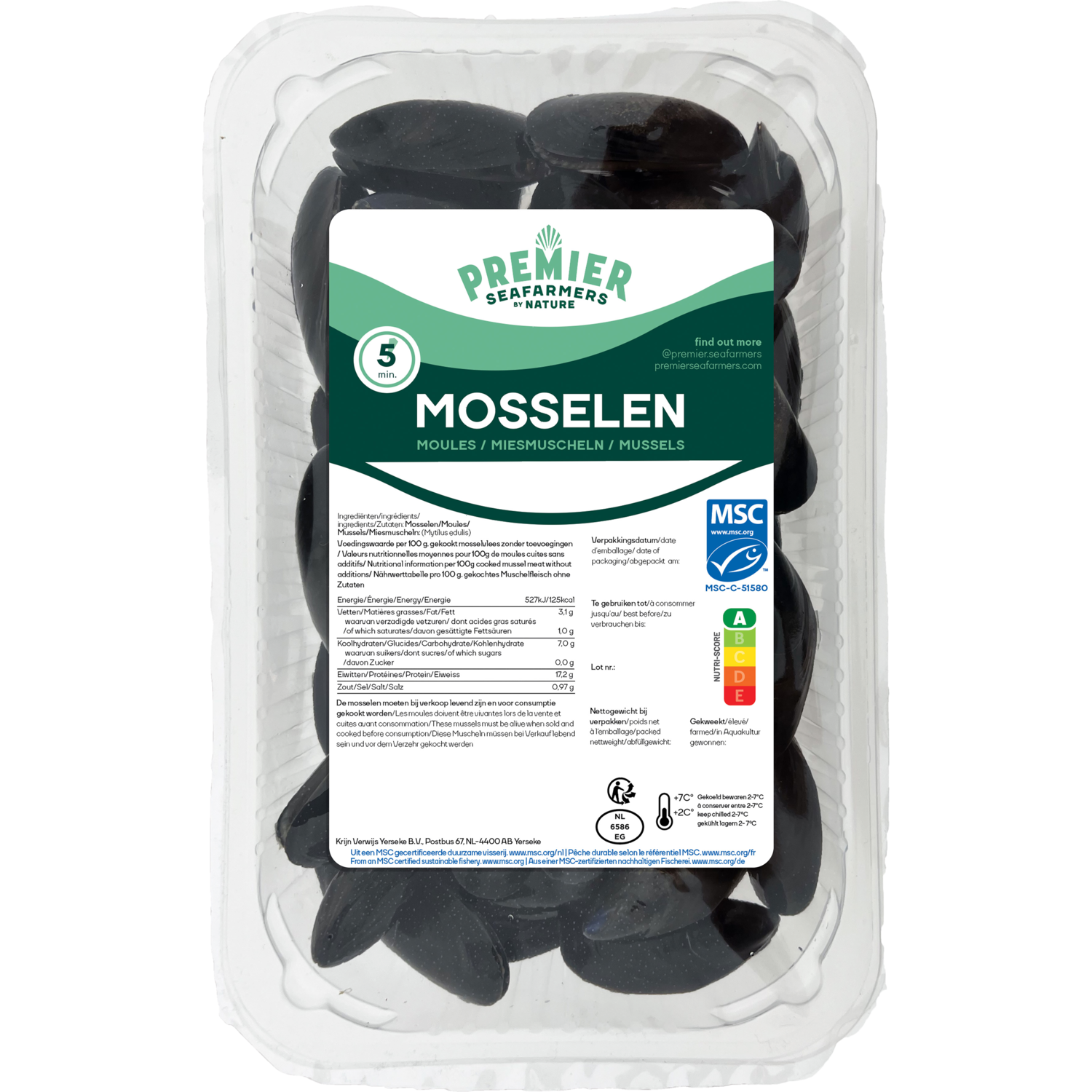 Premier Mosselen medium DekaMarkt