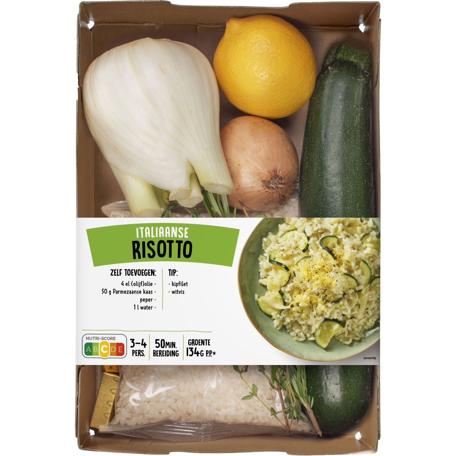 Verspakket risotto DekaMarkt