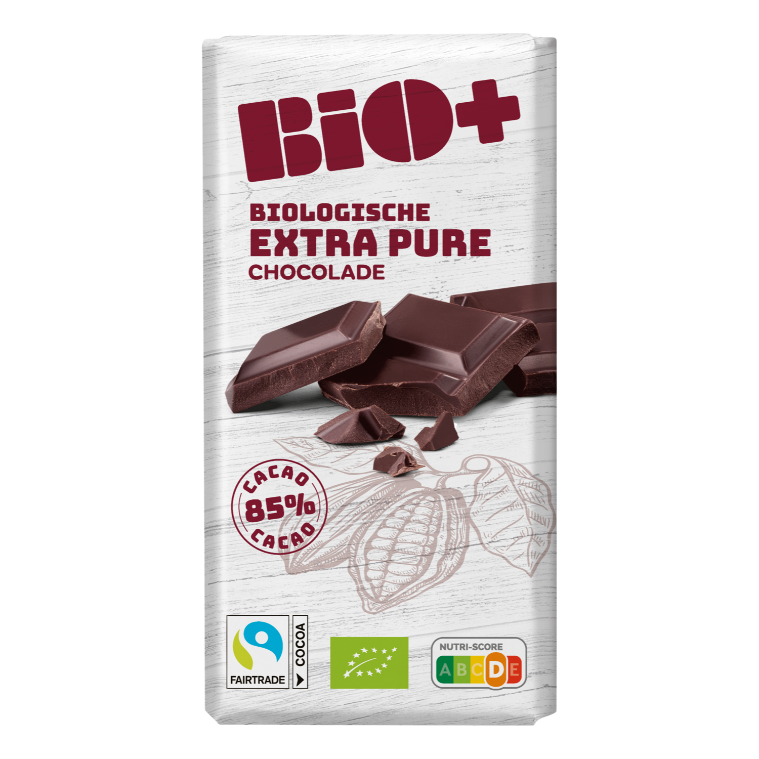 Bio+ Chocoladereep extra puur 85% cacao | DekaMarkt