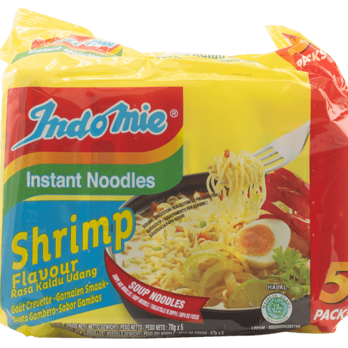 Indomie Noodles Shrimp 5 St Nu Bij Dirk